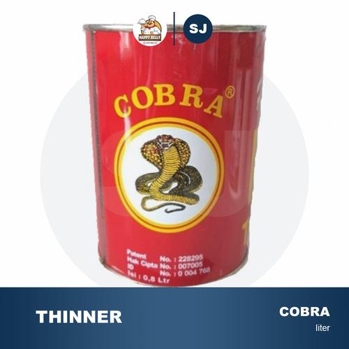 Jual COBRA THINNER 1 LT / THINNER COBRA MERAH - Kota Medan - SJ WARNA ...