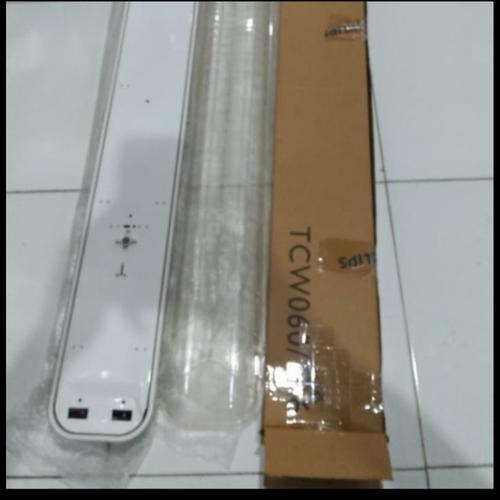 Jual PHILIPS WATERPROOF IP65 TCW060 2X36WATT LED 2X16W SET LAMPU TL LED ...