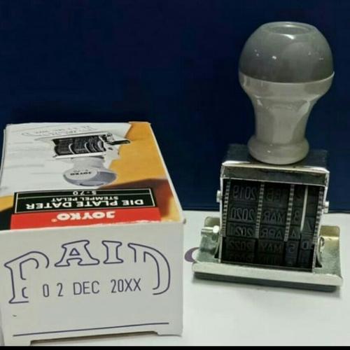Jual stempel paid dan tanggal joyko - Jakarta Utara - VM3 Store | Tokopedia