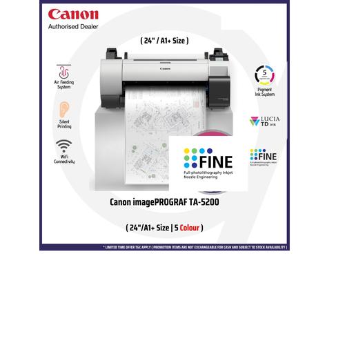 Jual Plotter Canon TA 5200 TA-5200 TA5200 untuk Digital Printing dan ...