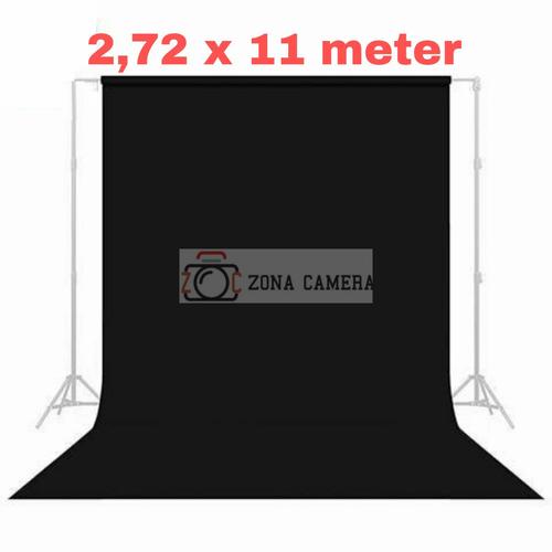 Jual Background Paper Seamless Hitam Layar Backdrop Kertas Black Jet ...