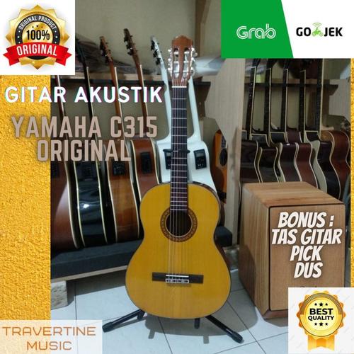 Jual Gitar Classic / Klasik Nilon Pemula Yamaha Seri C315 original - Original - Jakarta Utara ...