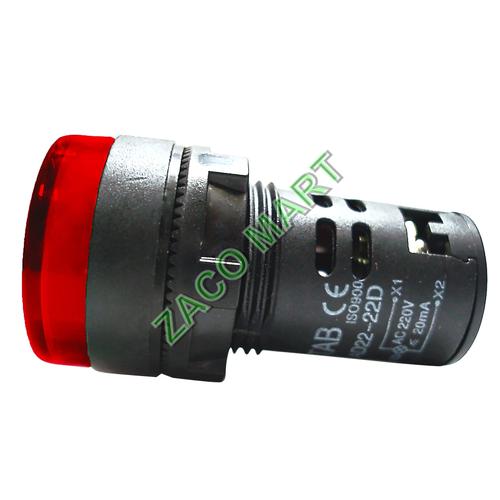 Jual Pilot Lamp LED 22mm AD22-22DS 220VAC Merah - Jakarta Pusat - zaco ...