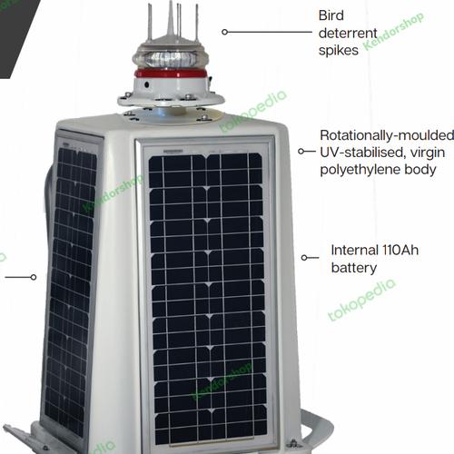 Jual SEALITE SLC-600 6-12 NM (WHITE) LED MARINE LANTERN LAMPU SUAR ...