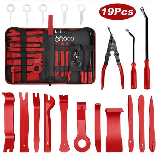 Jual Toolkit Alat Pembuka Clip Interior Audio Lampu Pintu Dashboard ...