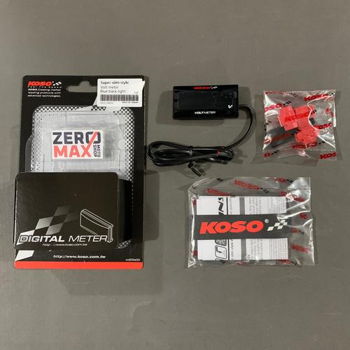 Jual Volt Meter Voltmeter Digital Motor KOSO ORIGINAL Slim Universal ...