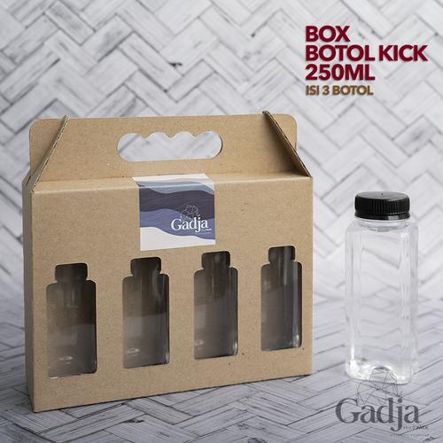 Jual Box Kemasan Minuman Botol KICK 250ml - Jinjing - ISI 4 BOTOL ...