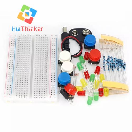 Jual Basic Starter Kit for Arduino Raspberry Pi Pico Breadboard LED ...