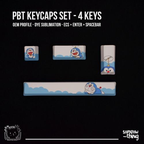 Jual Keycaps Set Doraemon PBT - 4 Keys - OEM Profile - Kab. Bekasi ...