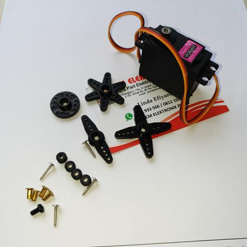 Jual MOTOR servo MG996 MG996R METAL HIGH SPEED ( motor 001) - Jakarta ...