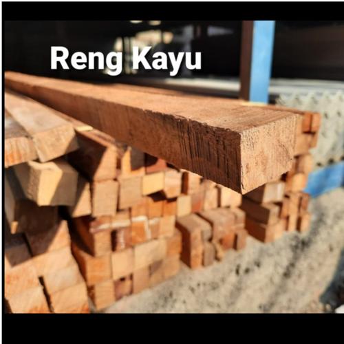 Jual RENG KAYU MERANTI PER IKAT (10 BATANG) / KAYU BALOK 3X4 - Jakarta ...