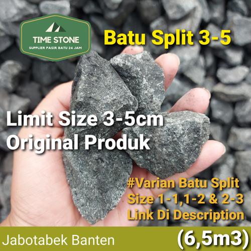 Jual Batu Split Cor 3-5 Campuran Beton Bantalan Dasar Badan Jalan Lahan ...