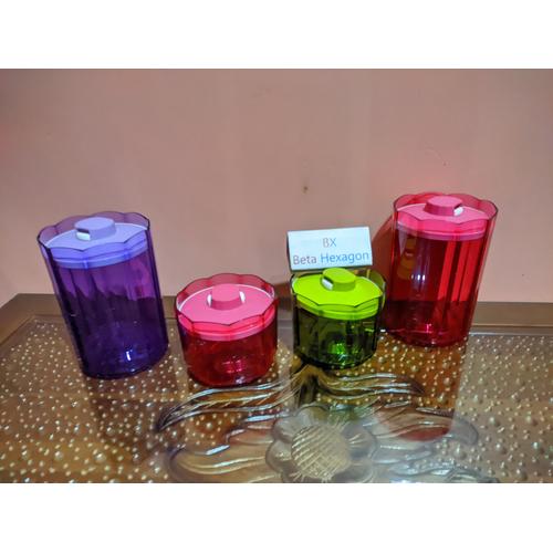 Jual Toples Advance Counterpart Tupperware 500mL-1.25L Tempat Penyimpanan - 500 mL Pink - Kota ...