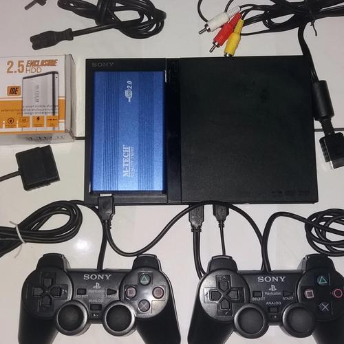 Jual PS2 Hardisk 80gb full game 2 stik PS 2 Hard Disk lancar jaya ...