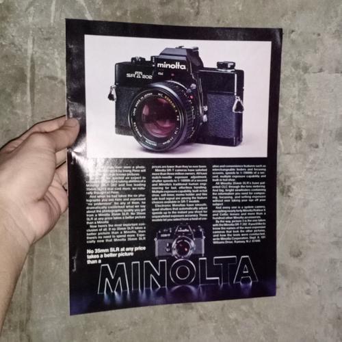 Jual Iklan Jadul Kamera Minolta SRt 202 - Kota Bandung - Kawan ...