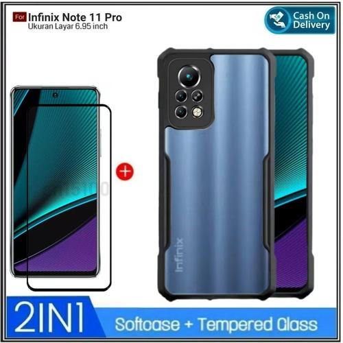 Jual Case Infiix Note 11 Pro Soft Hard Fusion Transparan Casing Cover ...