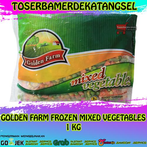 Jual GOLDEN FARM vegetable mix frozen sayuran campur mixed vegetable ...