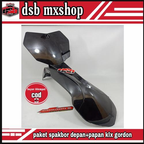 Jual SPAKBOR DEPAN DAN PAPAN NOMER KTM SIXDAY MERK GORDON - Putih - Kab. Bandung - dsb mxshop ...