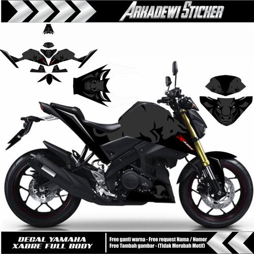 Jual Stiker yamaha xabre 150cc FULL BODY / Decal yamaha xabre 150cc ...