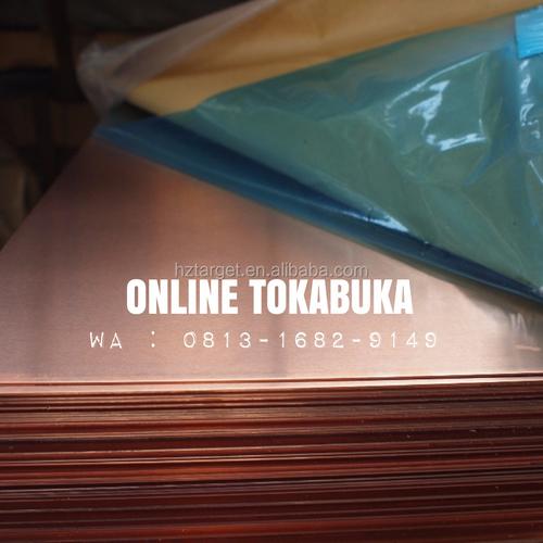 Jual plat tembaga 2mm x 300mm x 300mm - plat tembaga ukuran 2mm ...