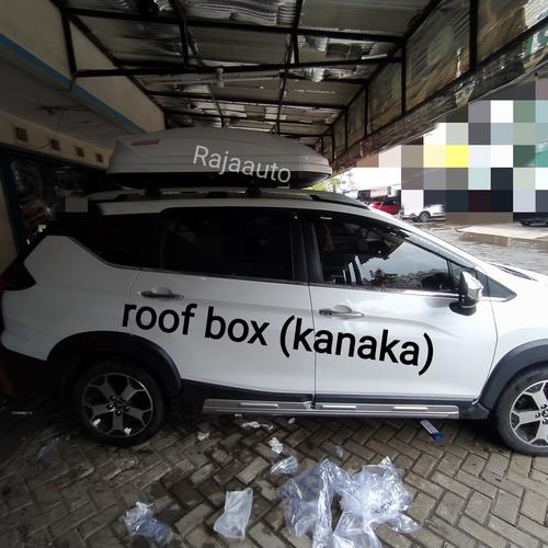 Jual roof box, bagasi atas mobil(xpander cross)KANAKA+pasang di toko ...