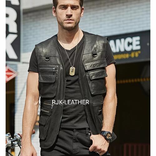 Jual ROMPI KULIT PRIA ASLI DOMBA - ROMPI MOTOR ORIGINAL - VEST PRIA ...