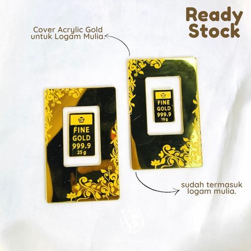 Jual Replika Sertifikat + Logam Mulia Acrylic Miror Gold READY STOCK ...