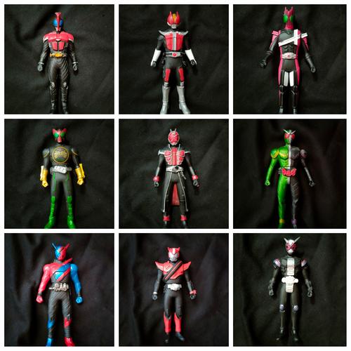Jual FIGURE RHS 12 CM KAMEN RIDER KABUTO DEN O DECADE W OOO WIZARD ZIO ...