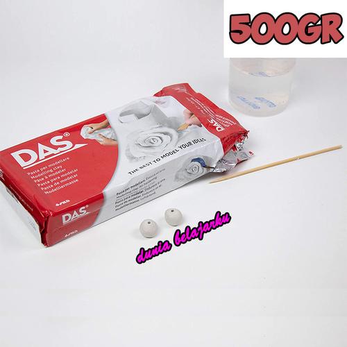 Jual Tanah Liat Das 500gr Drying Clay Modelling / Dash Clay Putih ...