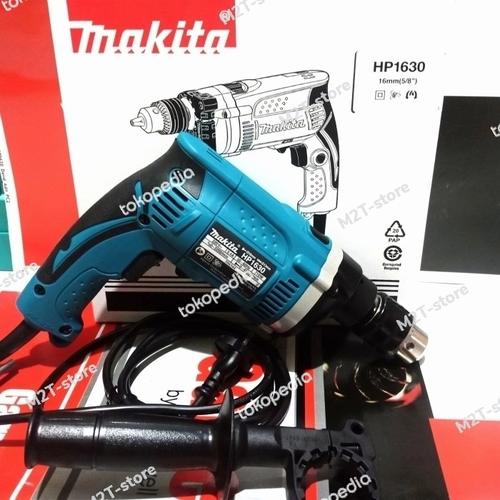 Jual Mesin Bor Tangan Beton Tembok Kayu & Besi 13mm - Makita HP 1630 - Jakarta Barat - M2T-store ...