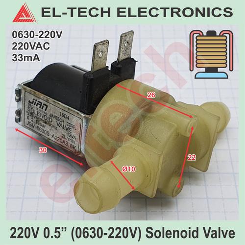 Jual Solenoid Valve Katup Cairan Air Water Flow Penutup Aliran Otomatis ...