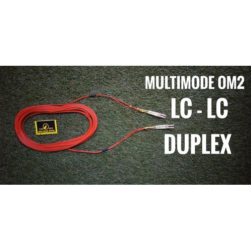 Jual LC - LC 200 Meter OM2 Multimode Duplex Patch Cord Fiber Optic ...