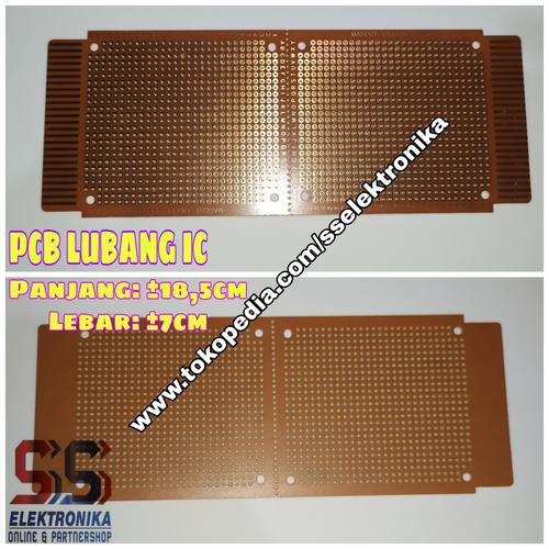 Jual PCB lubang IC 18x7 pcb titik ic pcb bolong Murah Berkualitas ...