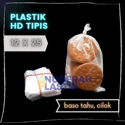 Jual Plastik HD Anti Panas Tipis Ukuran 12x25 Cm/ Plastik Setengah ...