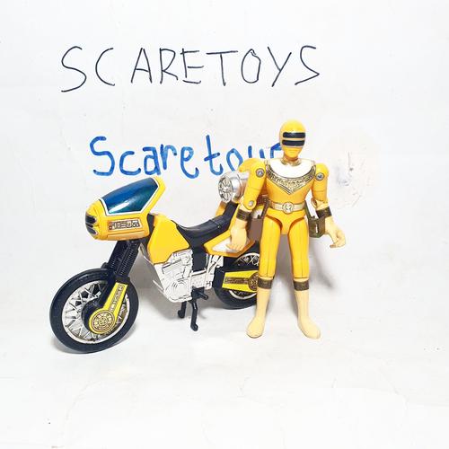 Jual Power Rangers Zeo Yellow Jet Cycle ranger - Sentai Ohranger ...