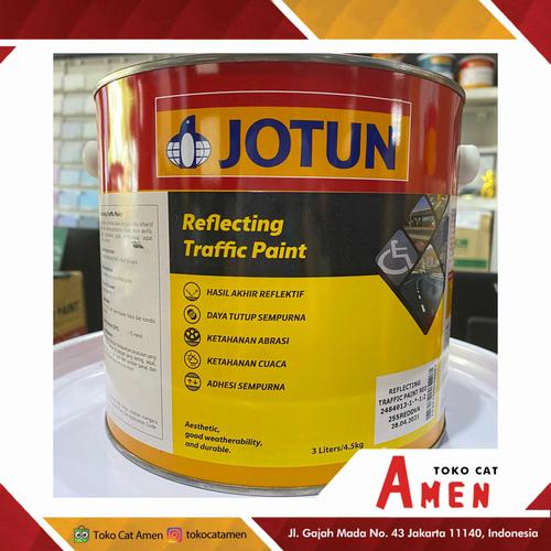 Jual JOTUN REFLECTING TRAFFIC PAINT 3LT / CAT MARKA JALAN - Kuning ...