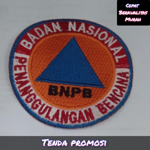Jual EMBLEM PATCH/FULL BORDIR/LOGO BNPB/UKURAN 6X6CM - Jakarta Pusat - Tenda promosi | Tokopedia
