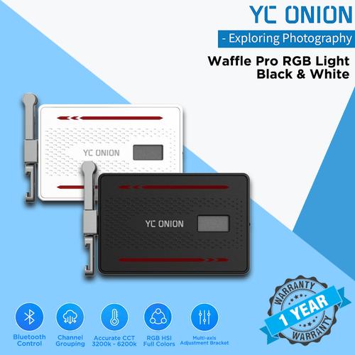 Jual YC Onion Waffle Pro RGB Light Lampu Lighting Photo Studio Original ...