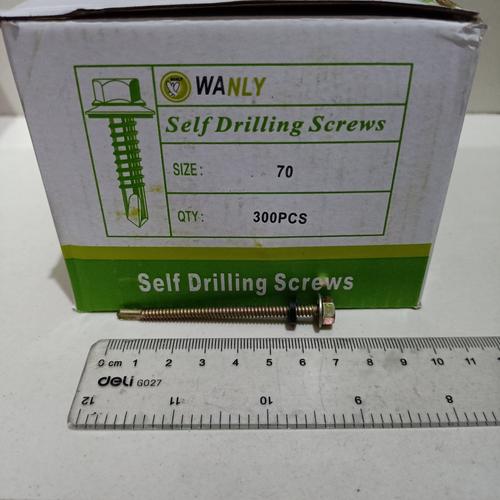 Jual baut roofing 12x50 / baut roofing 12x70 - 5cm - Jakarta Pusat ...