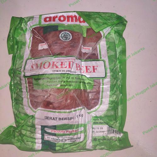Jual Smoked Beef Kotak Aroma 1kg - Jakarta Barat - Pusat Nugget Jakarta ...