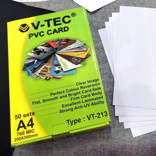 Jual BAHAN PVC / ID CARD V-TECH - Kota Semarang - Toko Apada CJ | Tokopedia