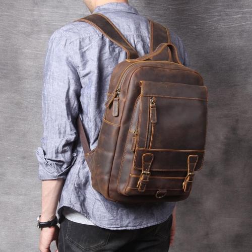 Jual Japan Design Original Cow Leather Backpack Tas Ransel Kulit Sapi ...