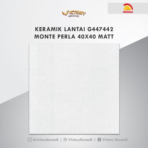 Jual KERAMIK LANTAI ROMAN G447442 Monte Perla 40x40 MATT - Kab. Bandung ...