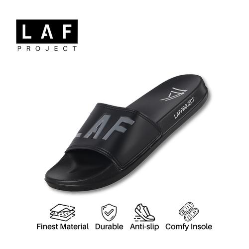 Promo Sandal Slide Pria Sendal Karet Hitam Slip on Selop Anti Licin ...