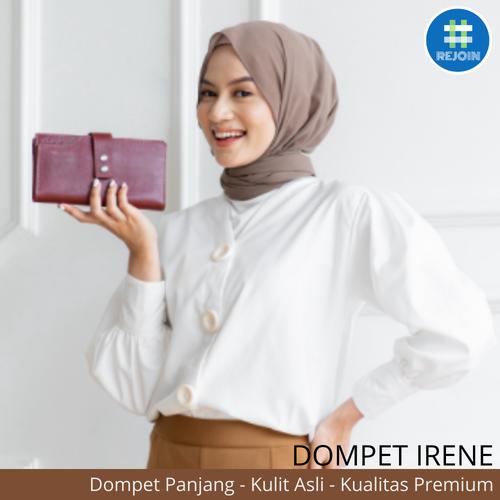 Jual Dompet Wanita Alona Irene Kulit Asli Ukuran Besar Muat 2 HP 20 Slot - Tan - Kab. Tangerang ...