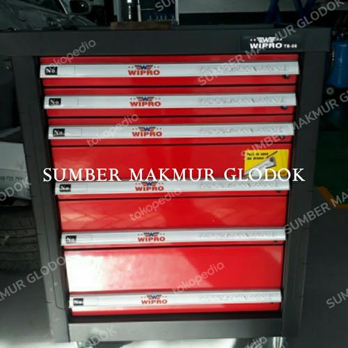 Jual Trolley cabinet 6 susun merk wipro lengkap dengan kunci 127 pcs - Jakarta Utara - SUMBER ...