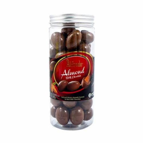 Jual coklat alfredo almond milk chocolate 280gr/coklat susu almon ...
