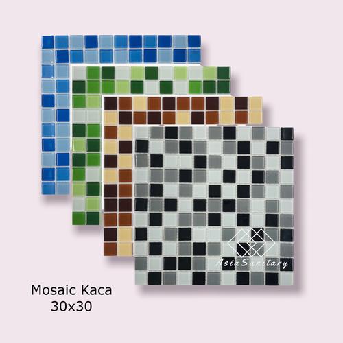 Jual mozaik kaca ukuran 30x30 - Jakarta Pusat - asia sanitary new ...