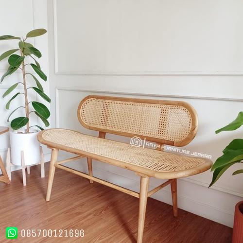 Jual BENCH BANGKU ROTAN MINIMALIS KAYU JATI - Kab. Jepara - Raya ...