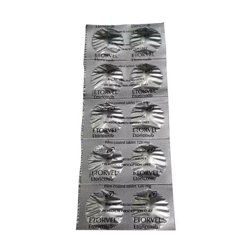 Jual ETORVEL 120MG FC 1 STRIP ISI 10 TABLET / ANTI NYERI / ANTI ...
